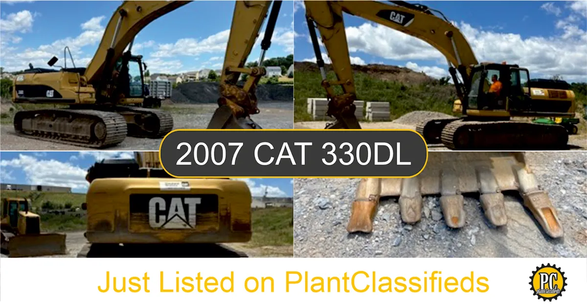 2007 CAT 330DL: For Sale | PlantClassifieds Plant Equipment Directory