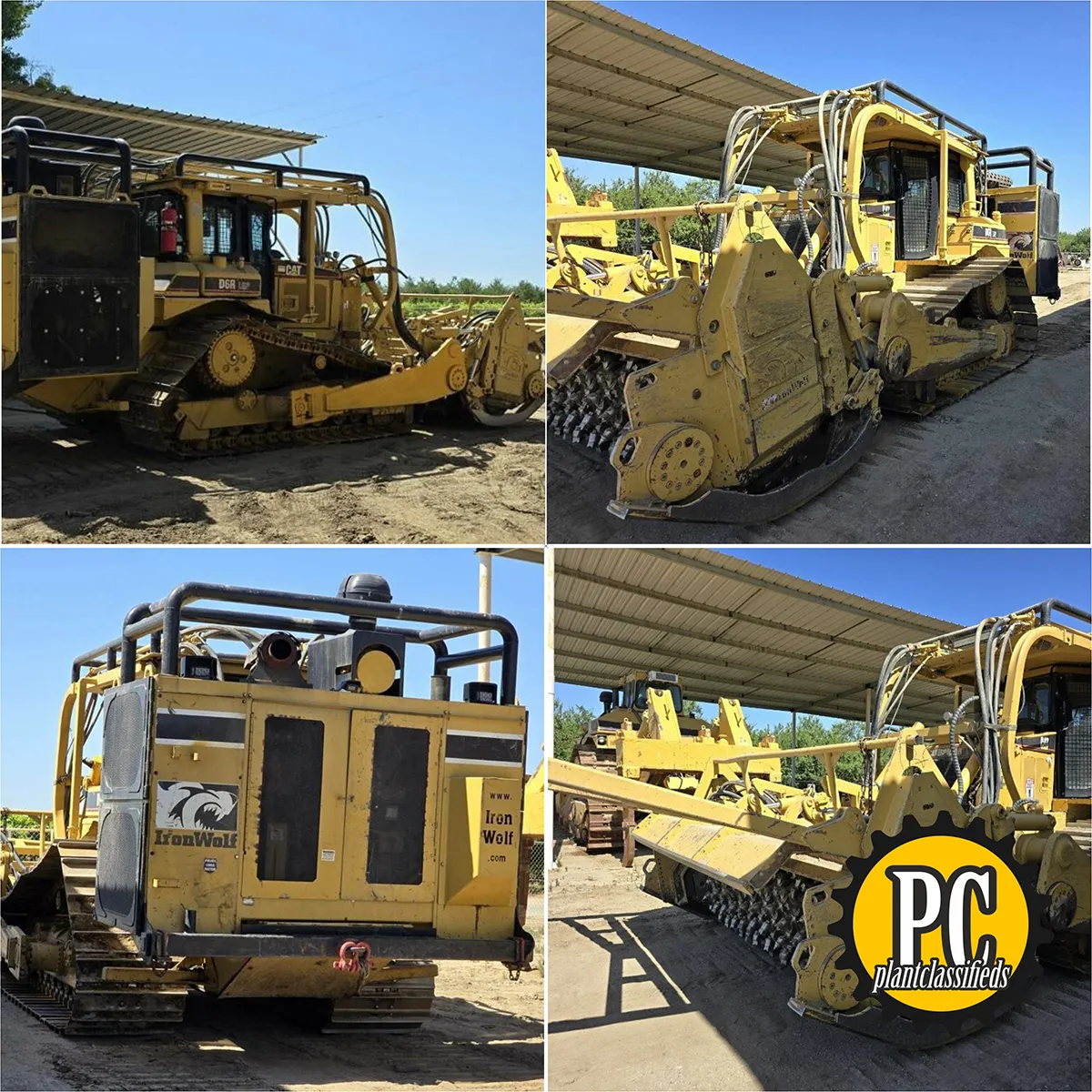 IronWolf 1040 Slasher Mounted on CAT D6R Used for sale ...