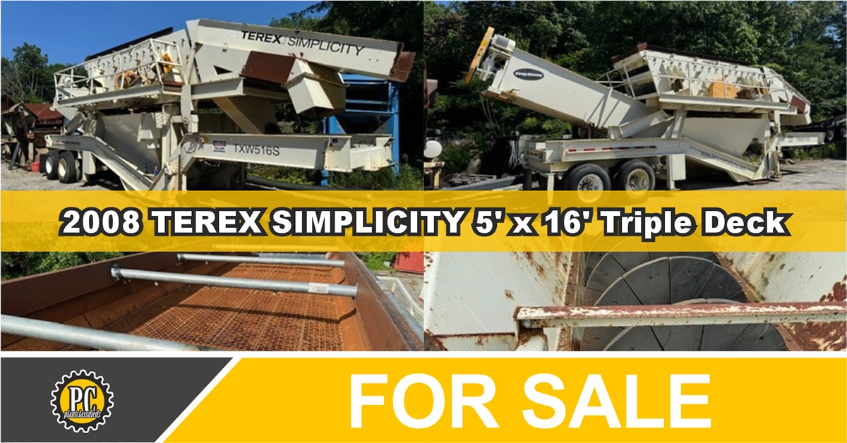 Terex Simplicity Triple Deck for Sale | PlantClassifieds Plant ...