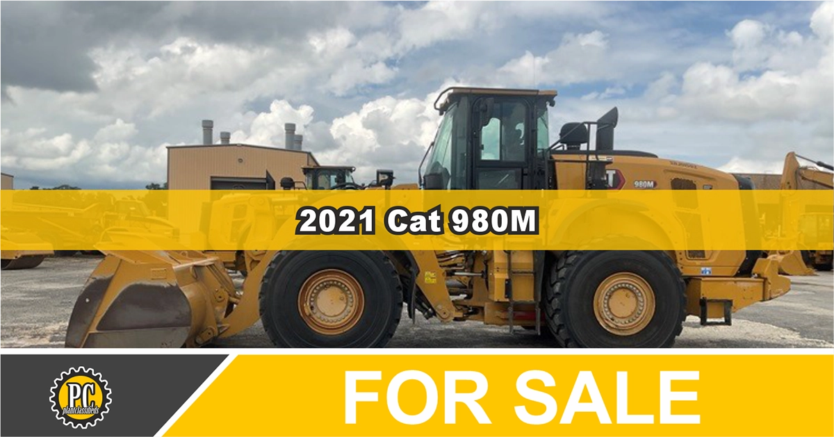 2021 CAT 980M Wheel Loader For Sale Georgia | PlantClassifieds Plant ...