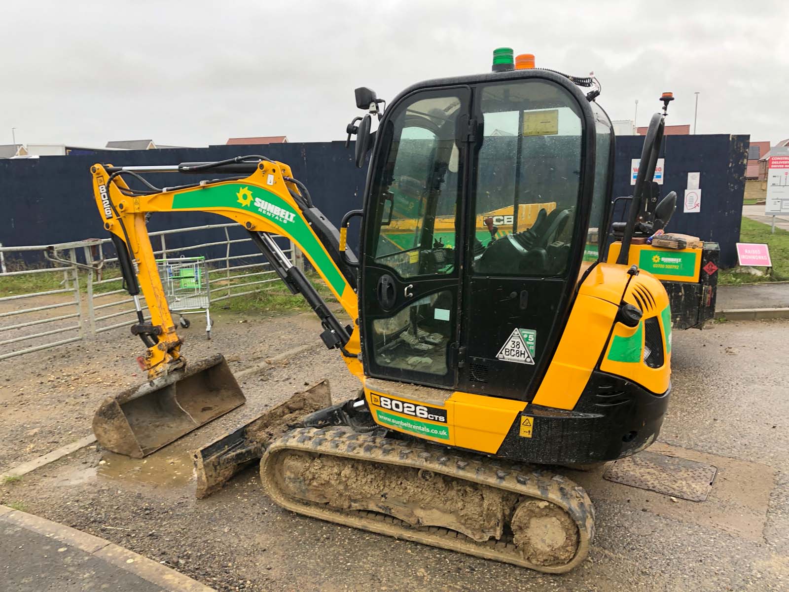 1.5 Tonne Mini Digger Hire by Sunbelt Rentals Northampton ...