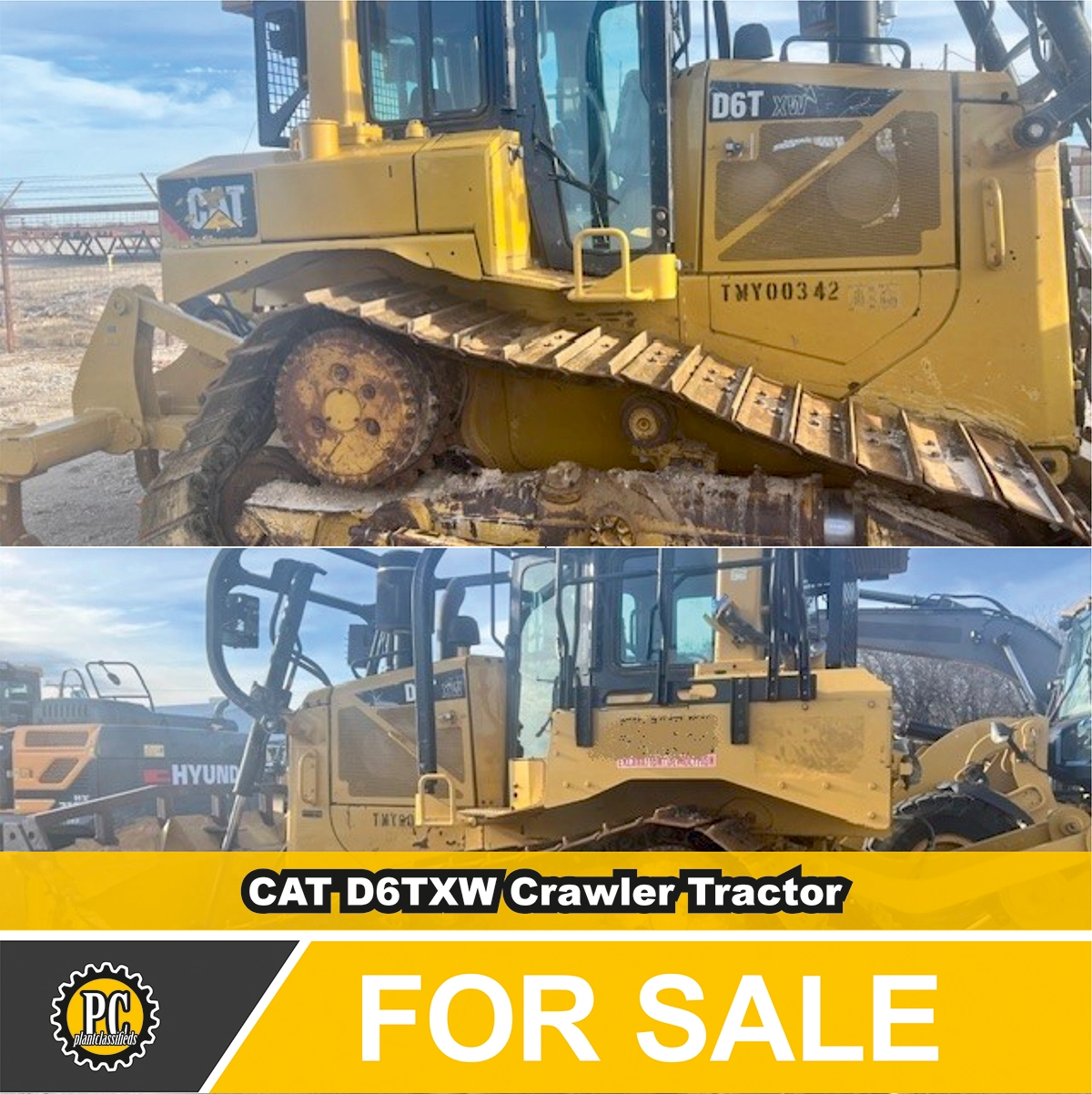 CAT D6TXW Crawler Tractor For Sale Texas | PlantClassifieds Used ...