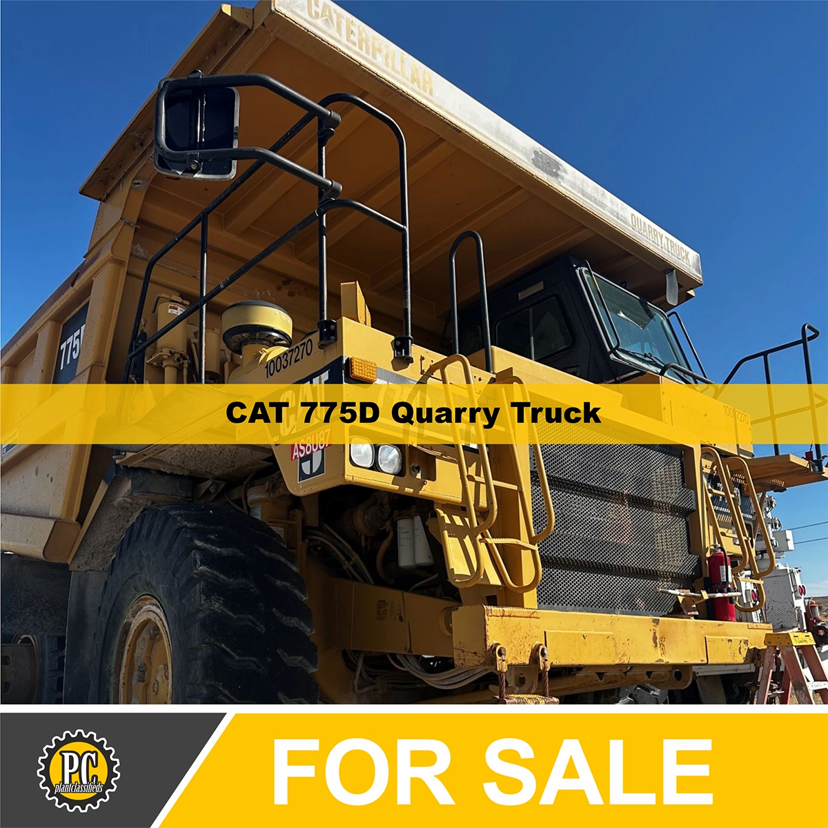 CAT 775D Quarry Truck: For Sale | PlantClassifieds Plant Hire/Equipment ...
