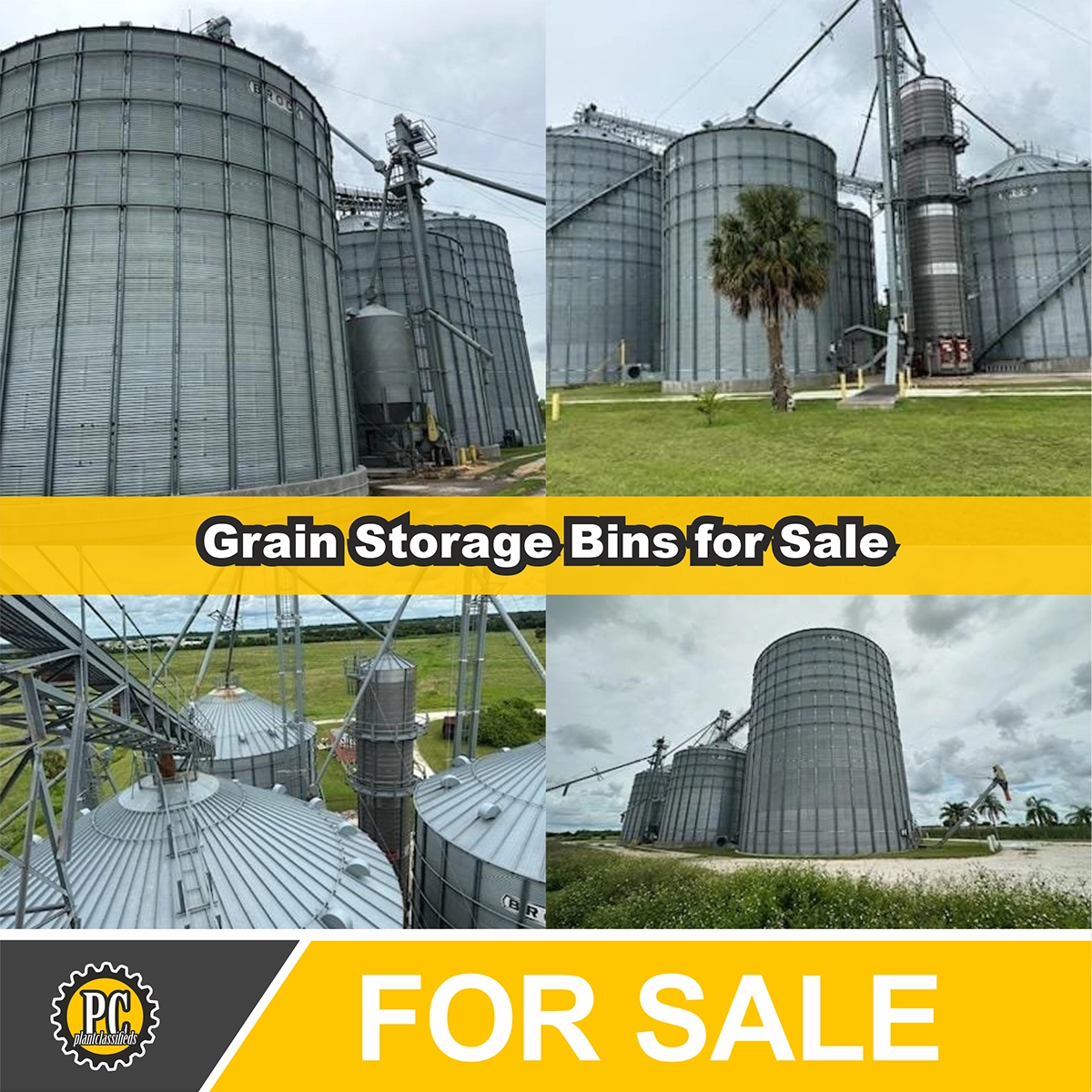 Grain Storage Bins for Sale – Florida | PlantClassifieds Used Equipment ...
