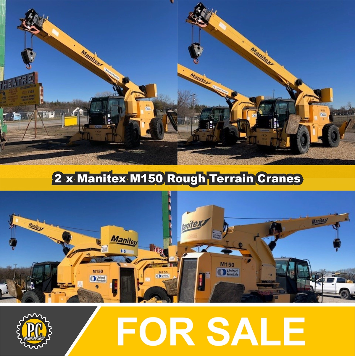 Manitex M150 Cranes For Sale in Dallas Texas | PlantClassifieds Used ...
