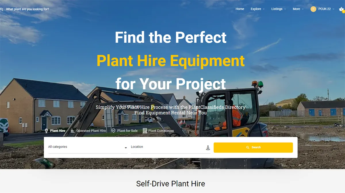 Plant Hire Directory: PREMIER Equipment Index | PlantClassifieds Used ...