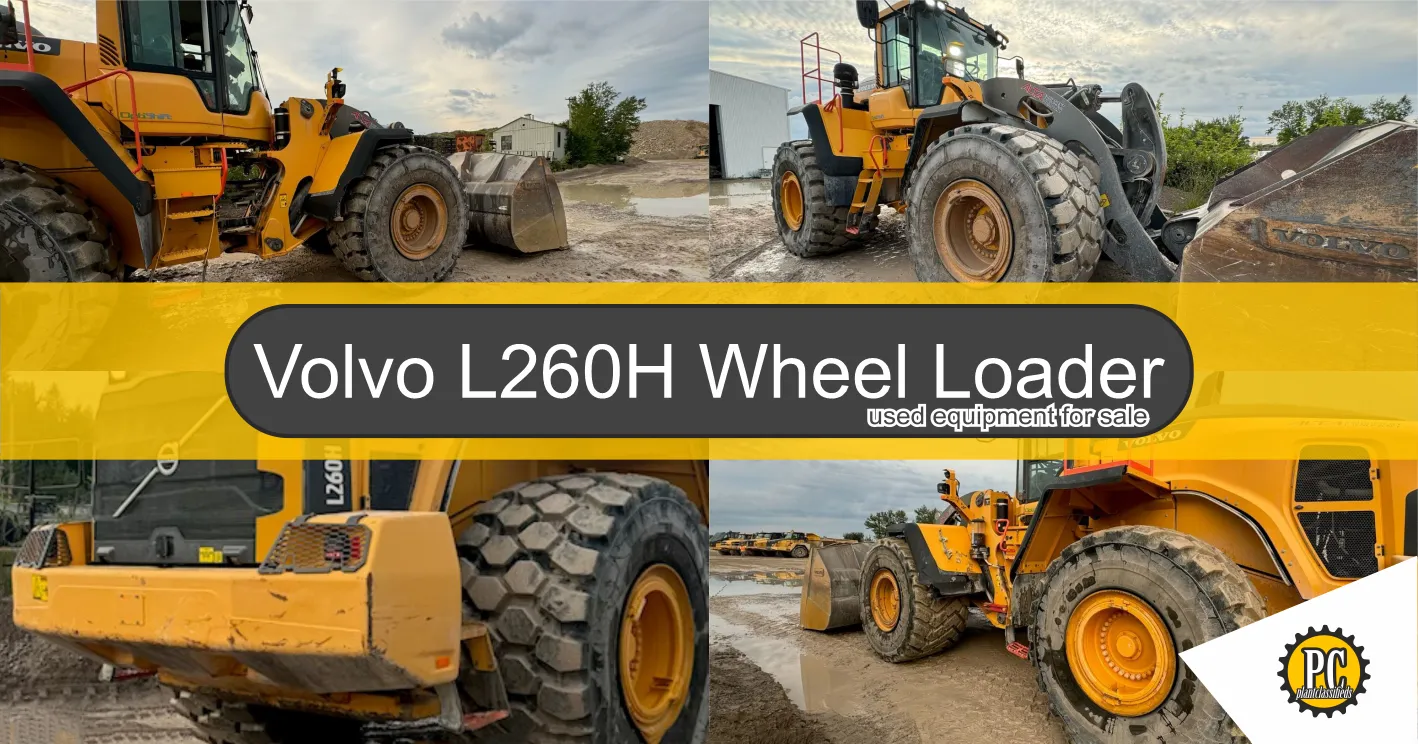 Volvo L260H Wheeled Loader | PlantClassifieds